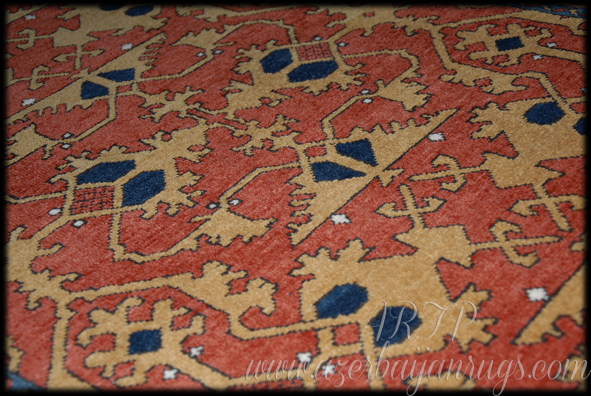 "Lotto" Ushak rug, inspired by early Ushak rug depicted in Lorenzo ...